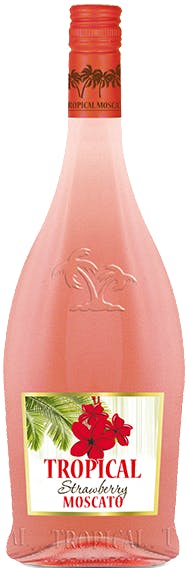 Tropical Moscato Strawberry Moscato 750ml - Kelly's Liquor
