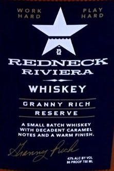 Redneck Riviera Granny Rich Reserve Whiskey 750ml - Yankee Spirits