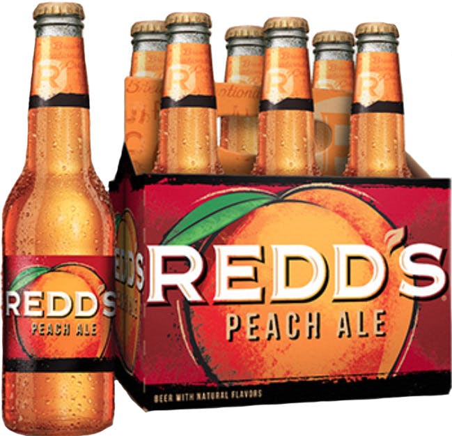 Redd's Peach Ale 6 pack 12 oz. Bottle - Yankee Spirits