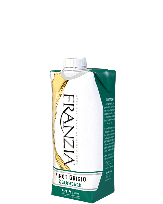 Franzia Pinot Grigio / Colombard 500ml Tetra Pak - Argonaut Wine & Liquor