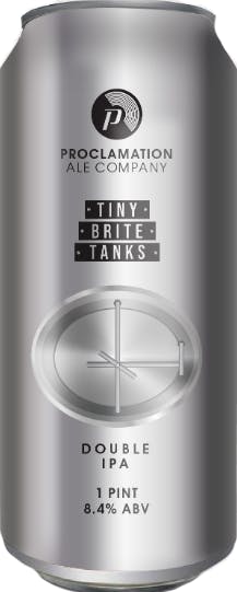 Proclamation Ale Company TINY BRITE TANKS 4 pack 16 oz. Can - Yankee ...