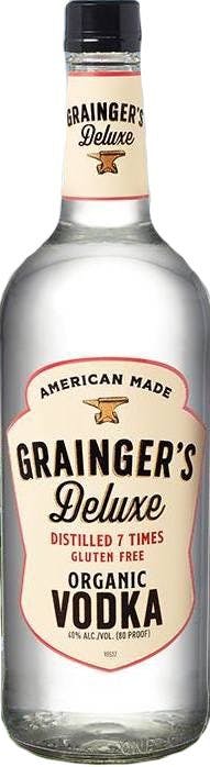 Grainger's Deluxe Organic Gluten Free Vodka 750ml - Yankee Spirits
