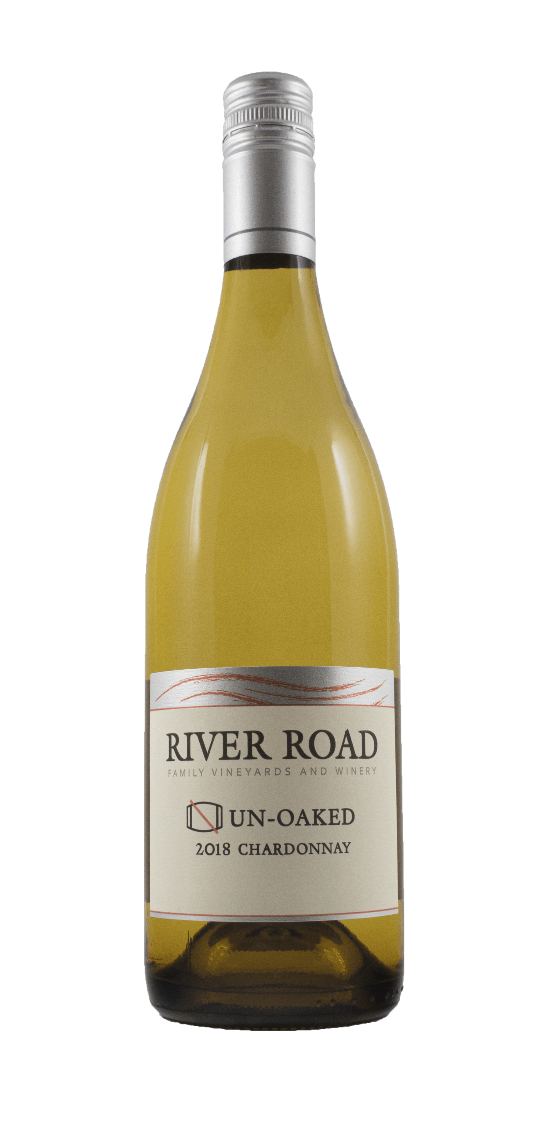 River Road Vineyards Un-Oaked Chardonnay 750ml - The Wine Guy