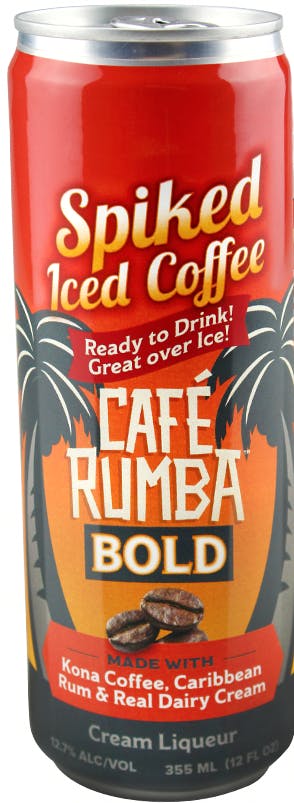 Cafe Rumba Bold Spiked Iced Coffee 4 pack 12 oz. Can - Kelly's Liquor