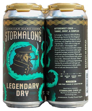 Stormalong Legendary Dry 4 pack 16 oz. Can - Chris Gasbarro's Fine Wine ...