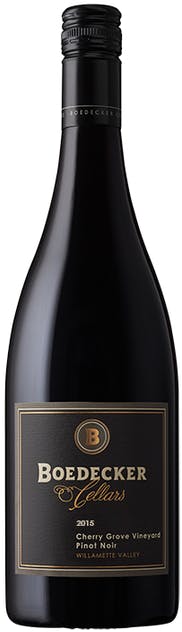 Boedecker Cherry Grove Vineyard Pinot Noir 2015 750ml - Station Plaza Wine