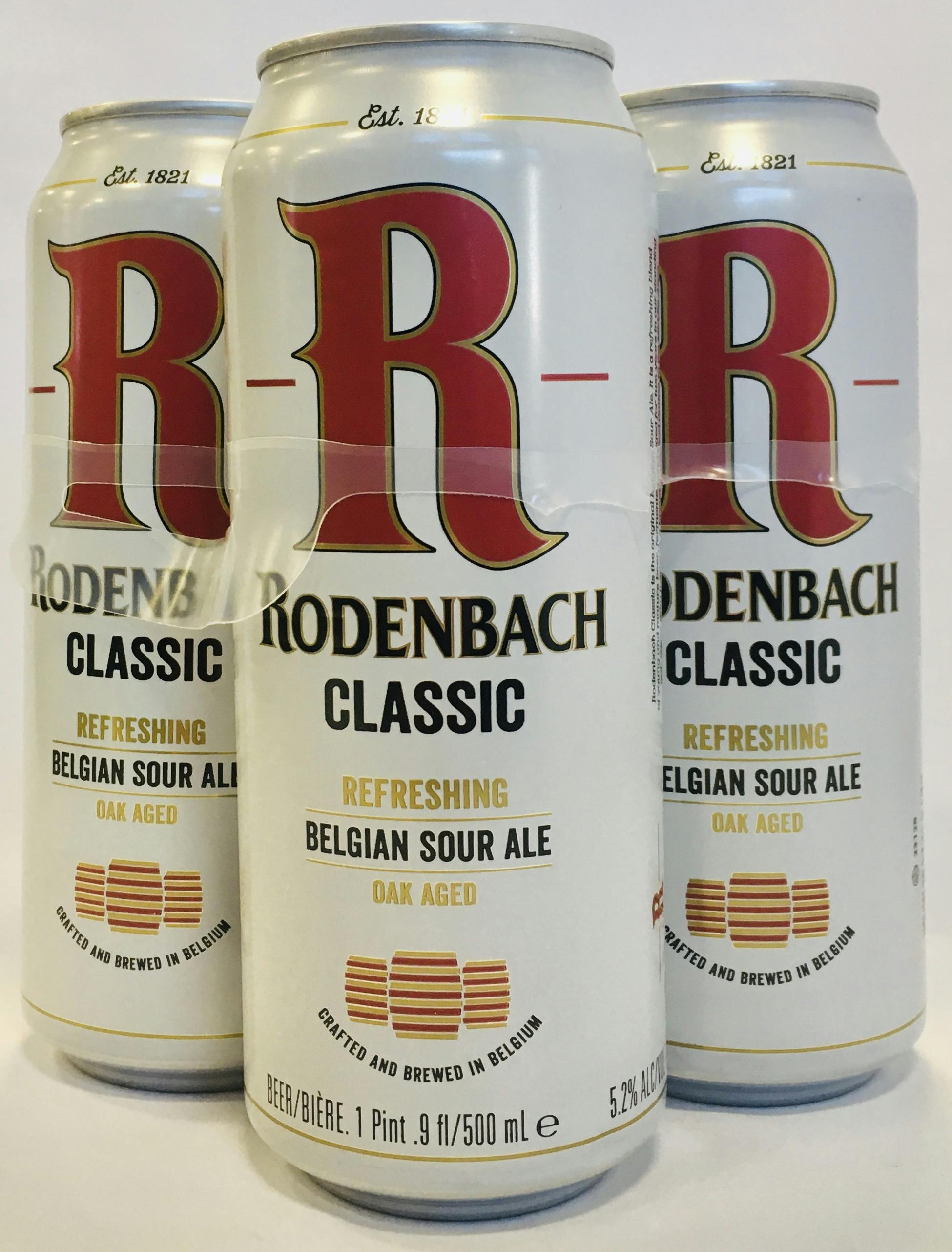 Rodenbach Classic Flander's Red Ale 4 pack 16 oz. Can - Argonaut Wine ...
