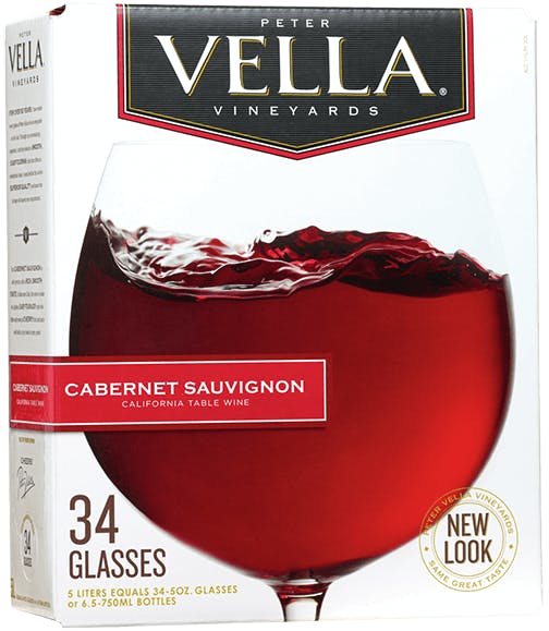 Peter Vella Cabernet Sauvignon 5L Box - Yankee Spirits