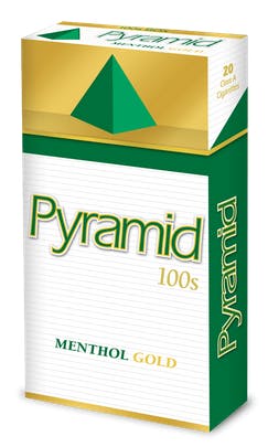 Pyramid Cigarettes Menthol Gold 100's Box - Argonaut Wine & Liquor