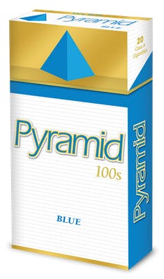 Pyramid Cigarettes Blue 100 Box - Argonaut Wine & Liquor