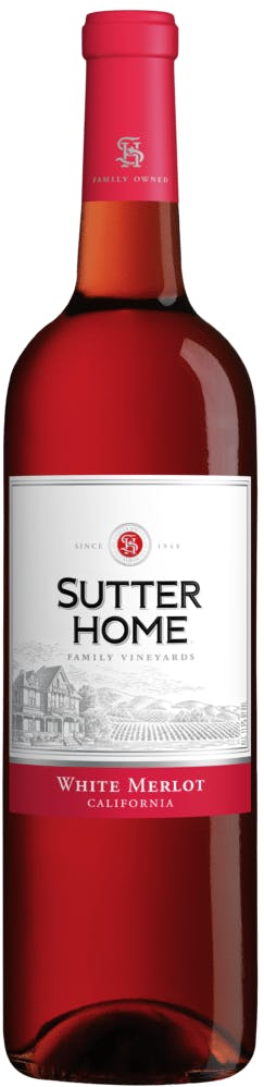 Sutter Home White Merlot 750ml - Yankee Spirits