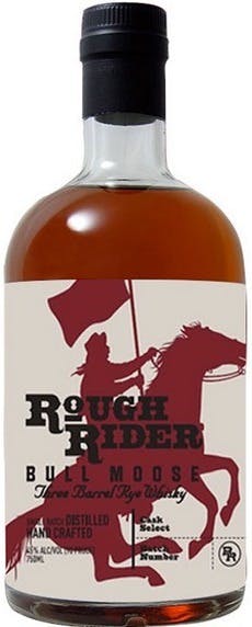Long Island Spirits Rough Rider Bull Moose Rye 750ml - Yankee Spirits