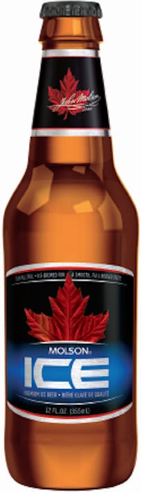 Molson Ice 12 pack 12 oz. Bottle - Yankee Spirits