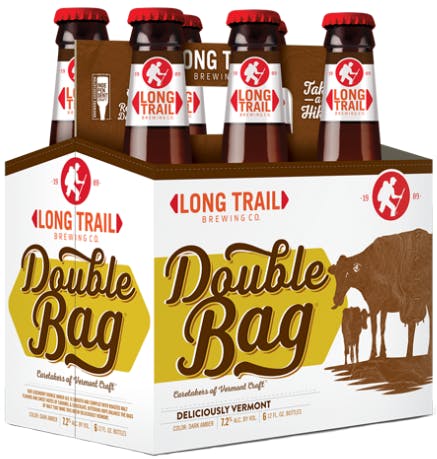 Long Trail Double Bag Ale 6 pack 12 oz. Bottle - Yankee Spirits