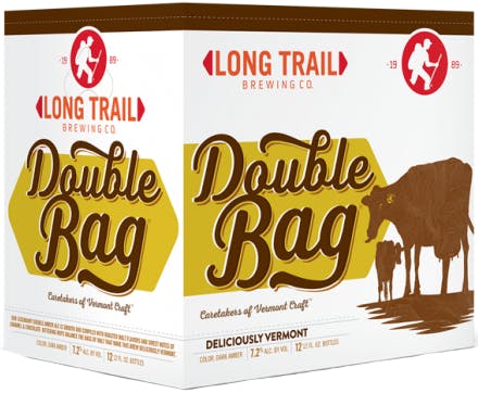 Long Trail Double Bag Ale 12 pack 12 oz. Bottle - Yankee Spirits