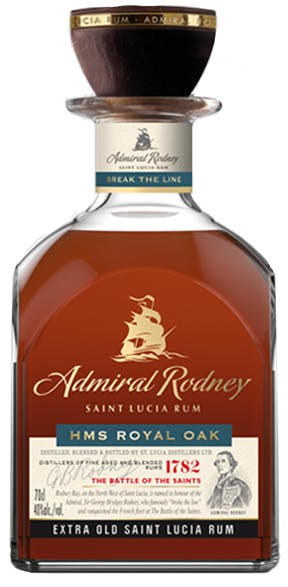 St. Lucia Distillers Admiral Rodney HMS Royal Oak Rum 750ml - SPIRITED ...