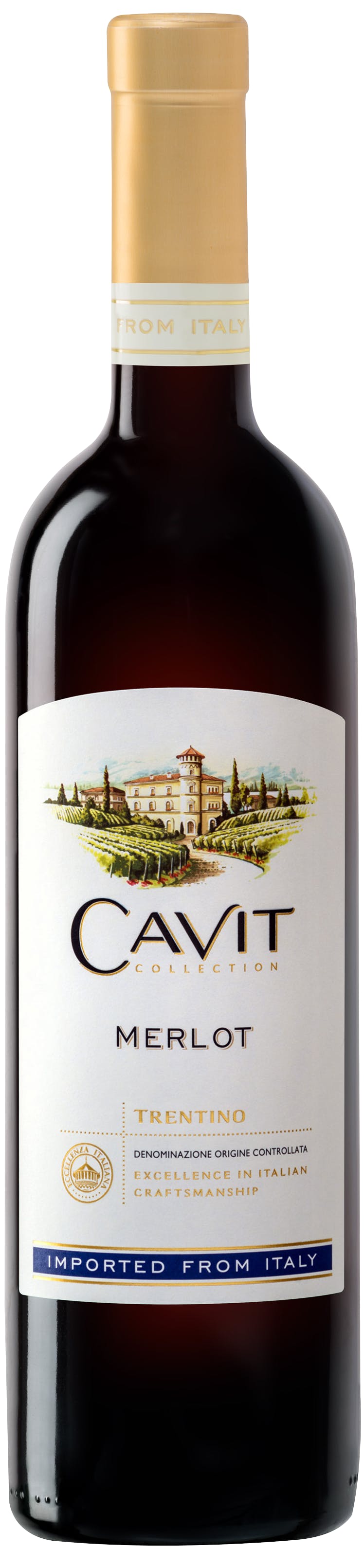 Cavit Merlot 750ml - Stirling Fine Wines