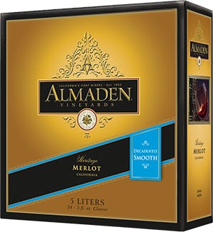 Almaden Merlot 5L Box - Allendale Wine Shoppe