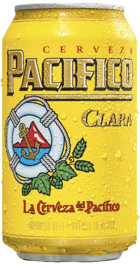 Pacifico Clara Cerveza 24 pack 12 oz. Can - Argonaut Wine & Liquor