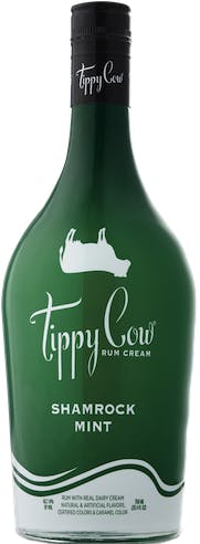 Tippy Cow Shamrock Mint Rum Cream 750ml - Yankee Spirits