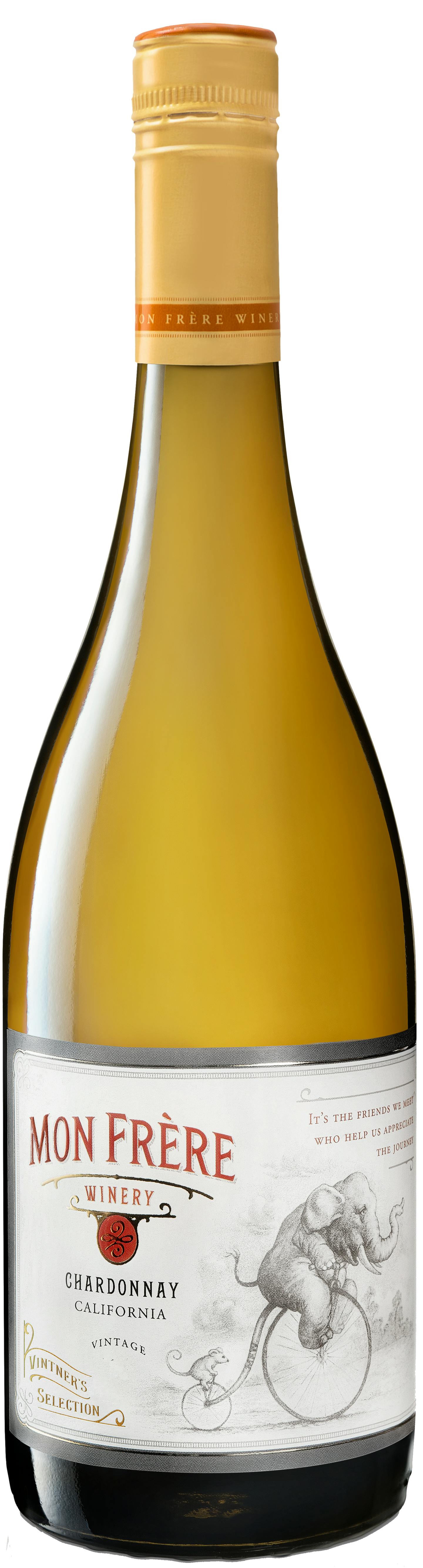 Mon Frère Chardonnay 750ml - Yankee Spirits