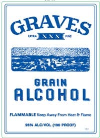 Graves grain alcohol store