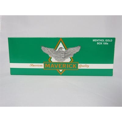 Maverick Cigarettes Menthol Gold Box 100's - Garden State Discount Liquors
