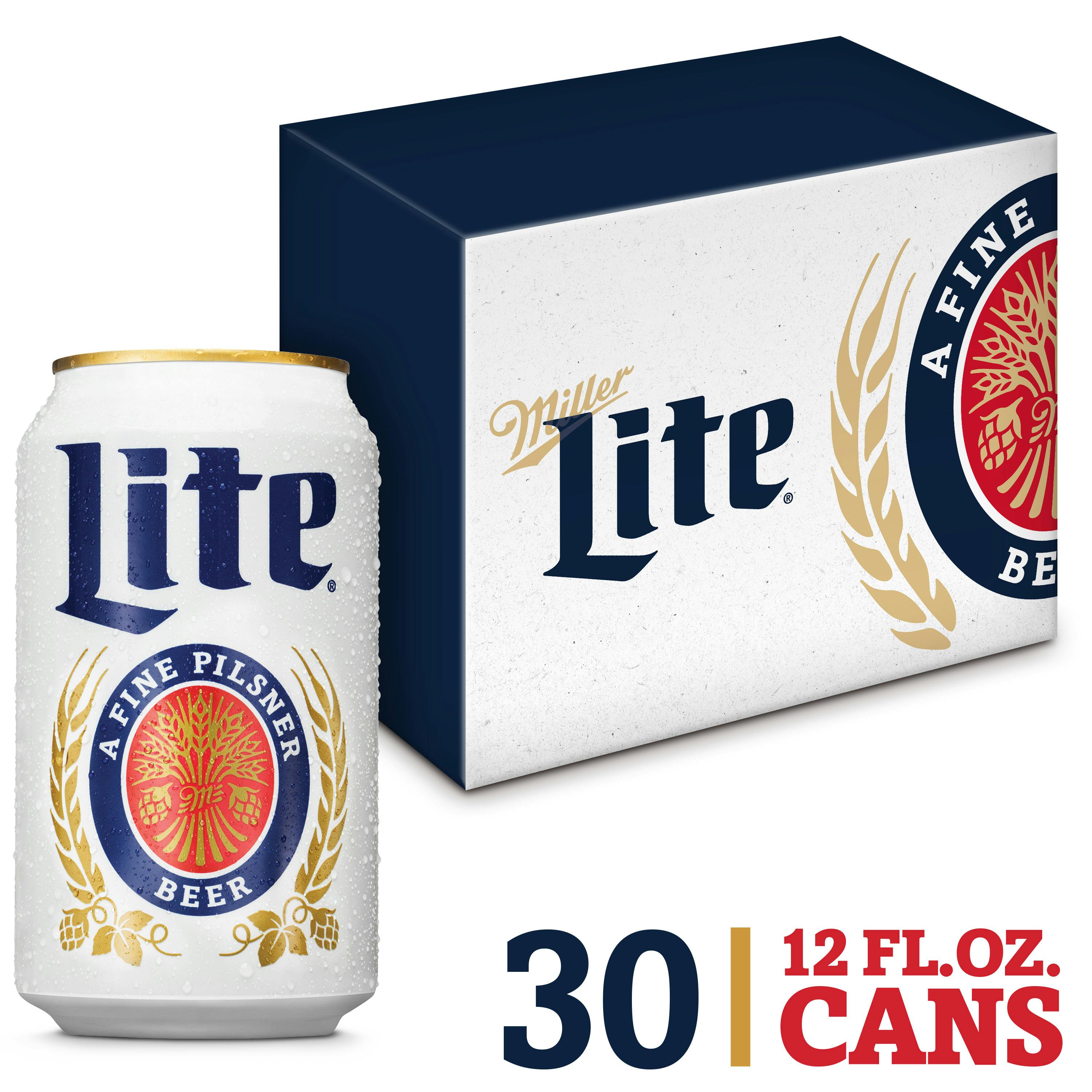 Miller Lite - Case 30 pack 12 oz. Can - Garden State Discount Liquors