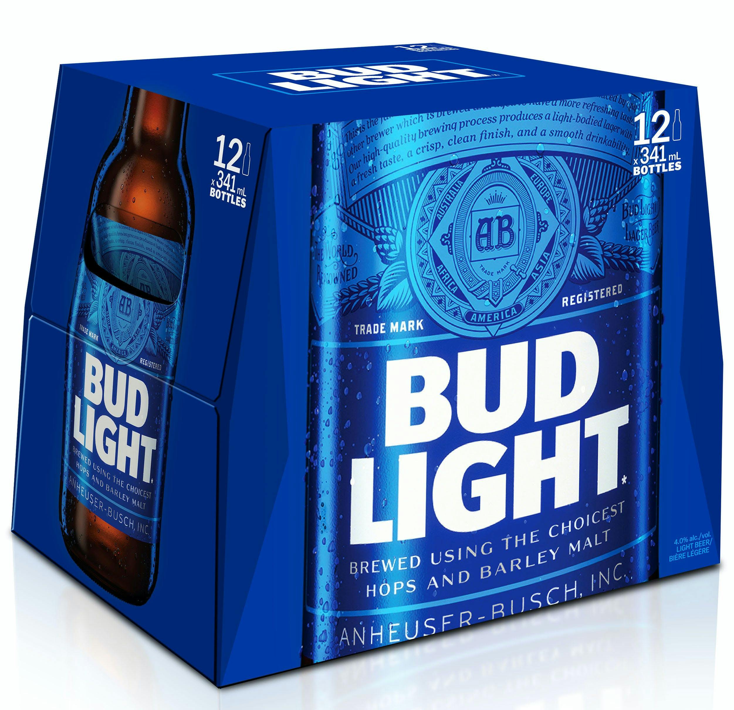 Budweiser Bud Light 12 pack 12 oz. Bottle - Garden State Discount Liquors