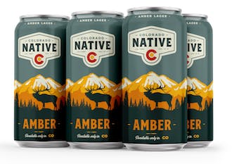 Colorado Native Amber Lager 6 pack 12 oz. Can - Argonaut Wine & Liquor