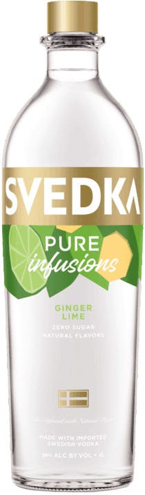 Svedka Pure Infusions Ginger Lime 1L - Allendale Wine Shoppe