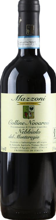 Tiziano Mazzoni Monteregio Colline Novaresi Nebbiolo 2017 - Buster's ...