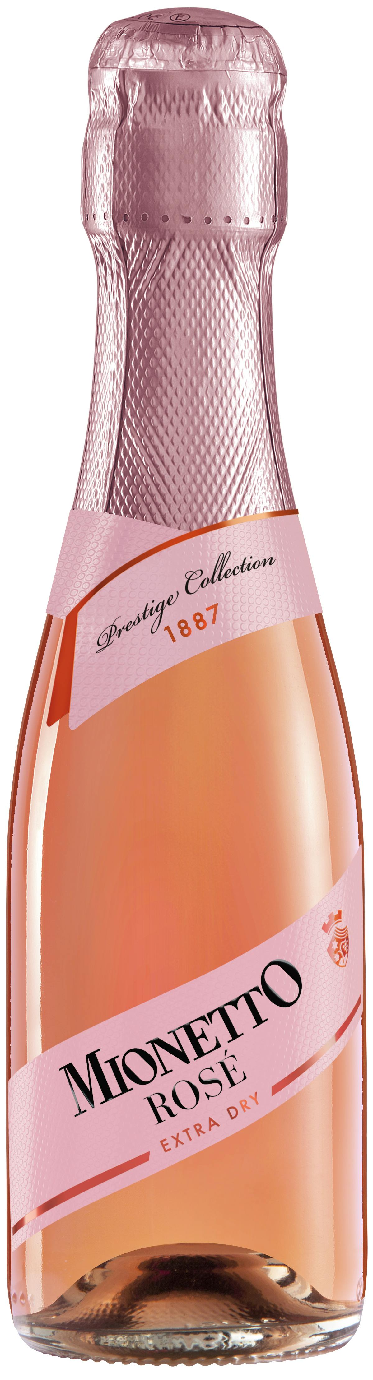 Mionetto Prestige Rosé Extra Dry 187ml Can - Hudson Wine
