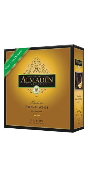 Almaden Mountain Rhine 5L Box - Allendale Wine Shoppe