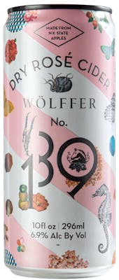 Wölffer Estate No. 139 Dry Rosé Cider 4 pack 10 oz. Can - Vine Republic