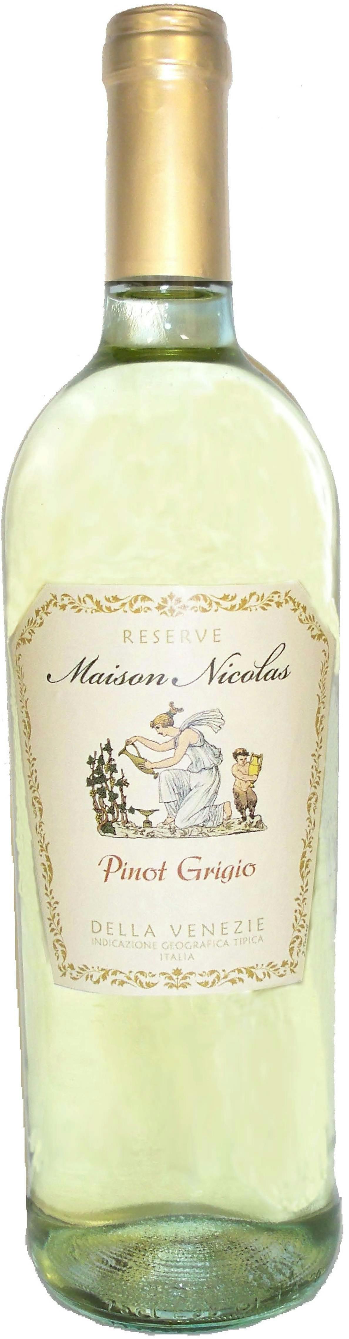 Maison Nicolas Reserve Pinot Grigio 2012 750ml - Kelly's Liquor