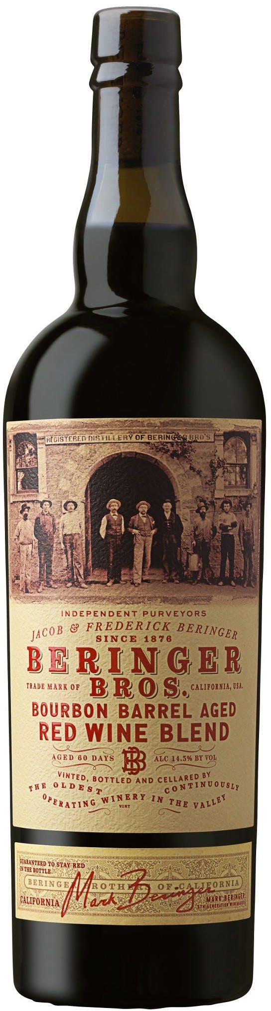 Beringer Bros. Bourbon Barrel Aged Red Blend 750ml - Yankee Spirits