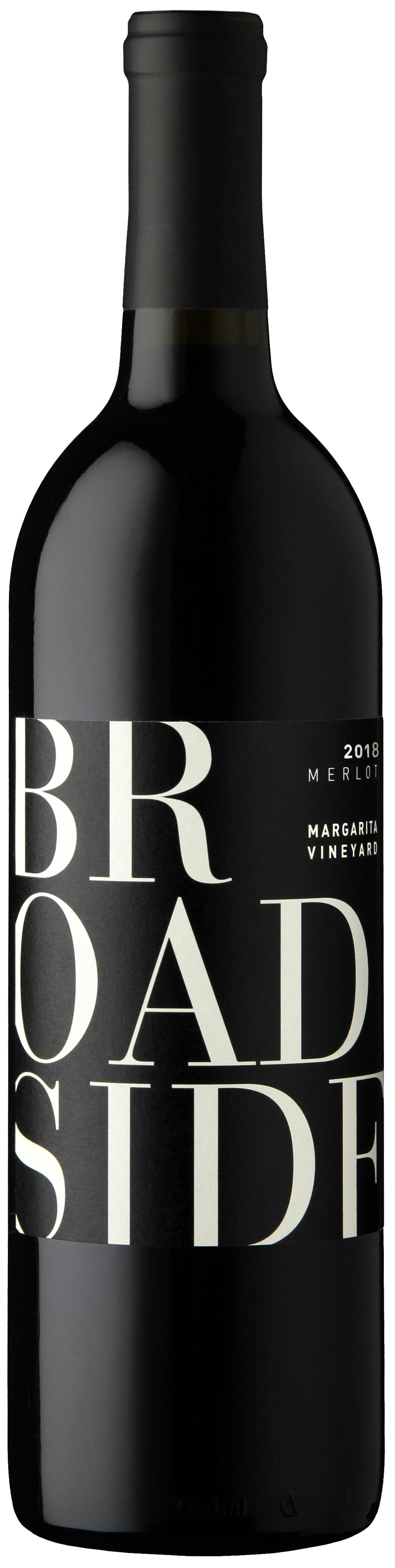 Broadside Margarita Vineyard Merlot 2019 750ml - Station Plaza Wine