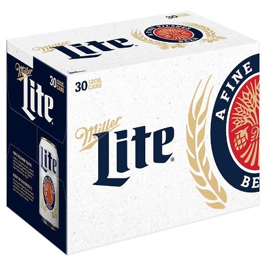 Miller Lite 30 pack 12 oz. Can - Allendale Wine Shoppe