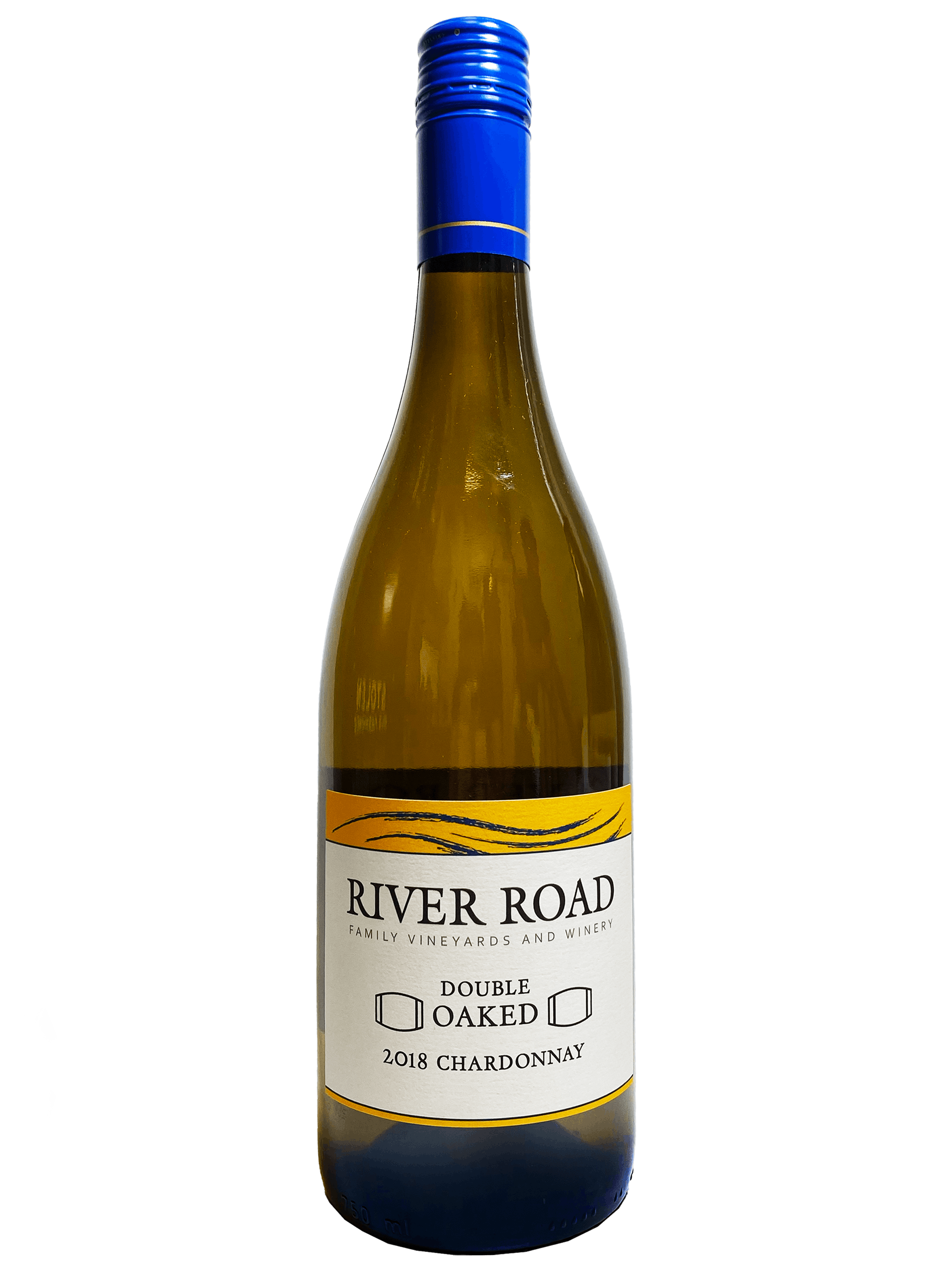 River Road Vineyards Double Oaked Chardonnay 750ml - The Wine Guy