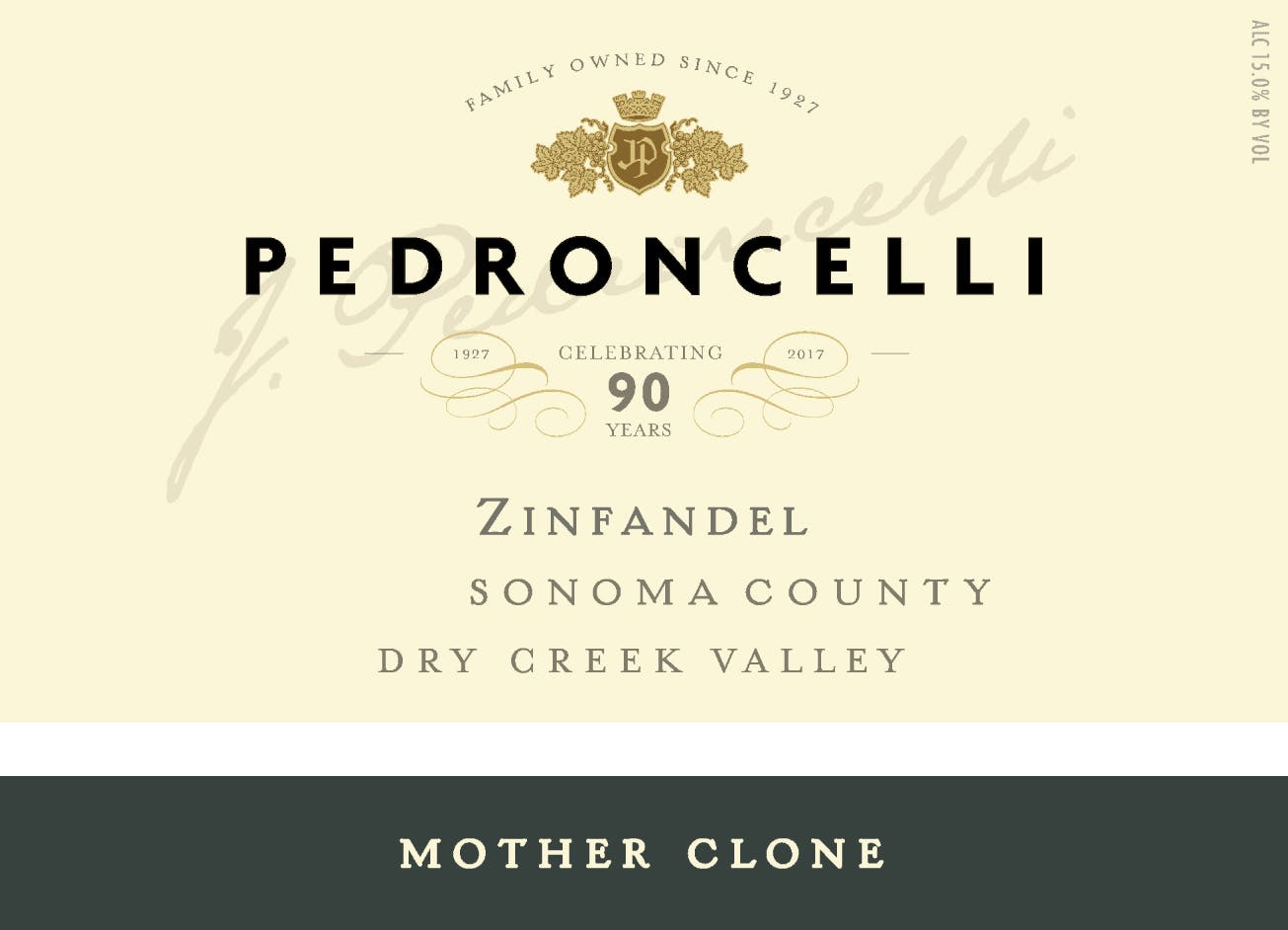 Pedroncelli Mother Clone Zinfandel 750ml - Yankee Spirits