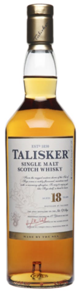Talisker Single Malt Scotch Whisky 18 year old 750ml - Petite Cellars