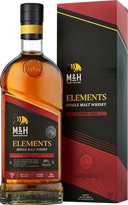 M & H Whisky Distillery Elements Sherry Cask Single Malt Whisky 750ml ...