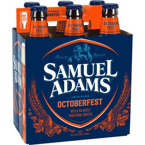 Samuel Adams Octoberfest 6 pack 12 oz. Bottle - Allendale Wine Shoppe