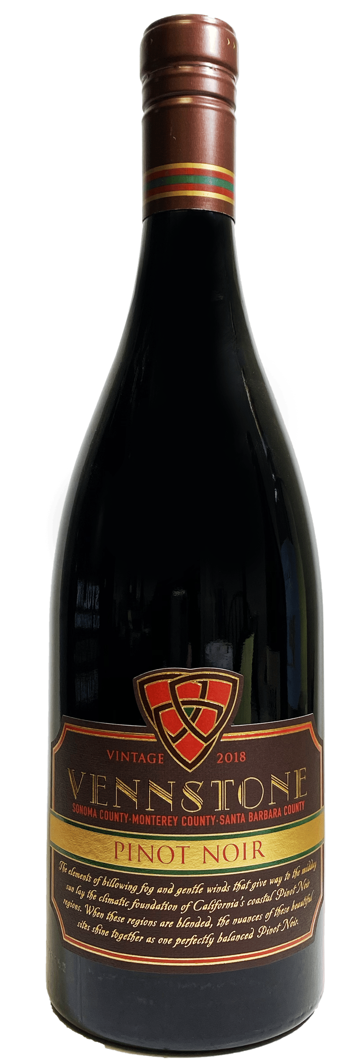 Wagner Vineyards Vennstone Tri County Pinot Noir 750ml - The Wine Guy