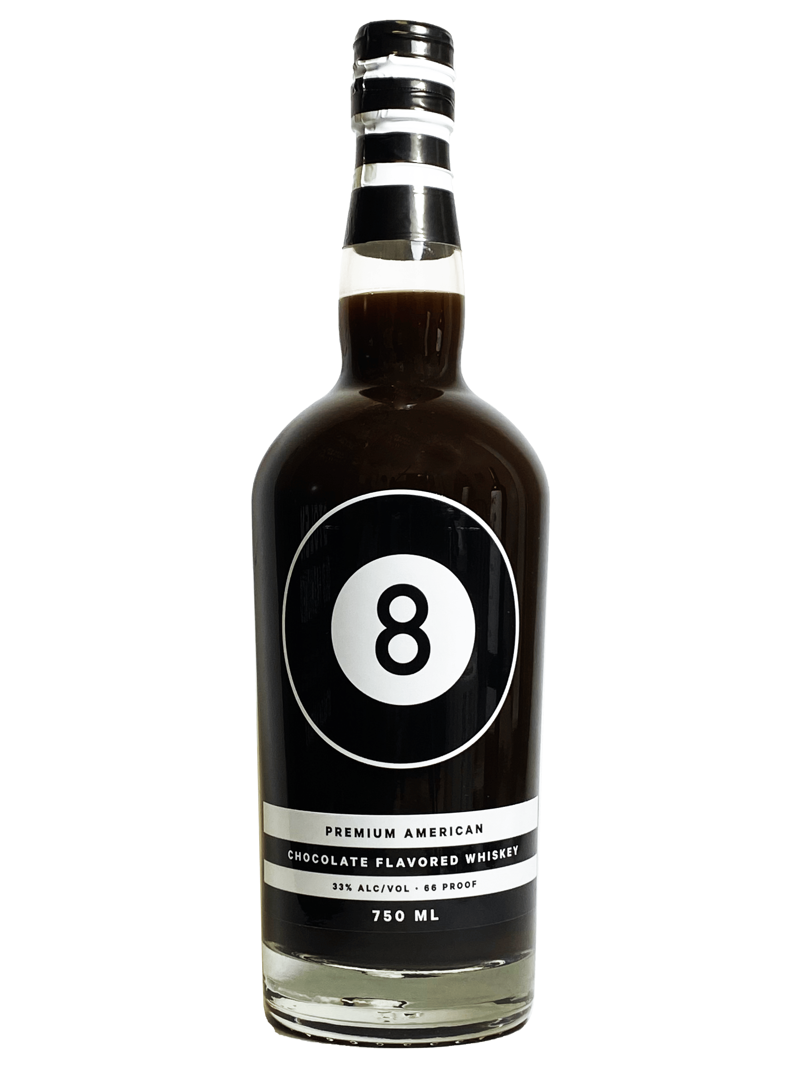 8 Ball Chocolate Whiskey 750ml - The Wine Guy