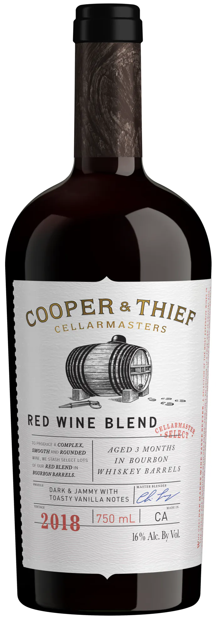 Cooper Thief Cellarmasters Red Wine Blend 2018 Buster s Liquors Wines