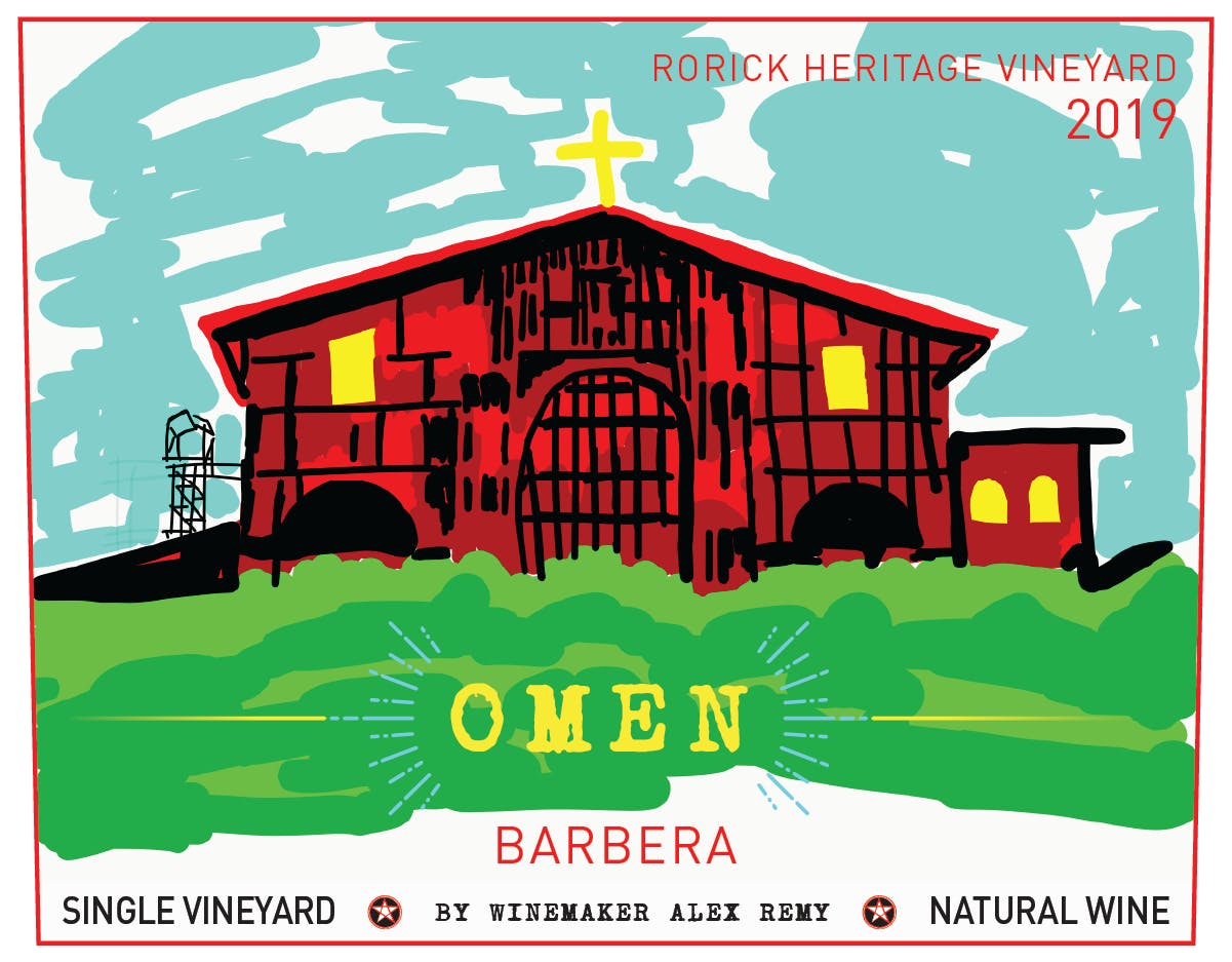 Omen Rorick Barbera 2019 750ml - Yankee Spirits