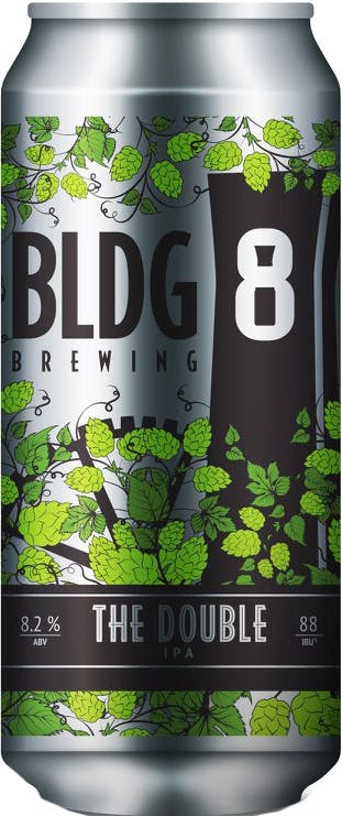 Building 8 Brewing The Double IPA 4 pack 16 oz. Can - SPIRITED Wines