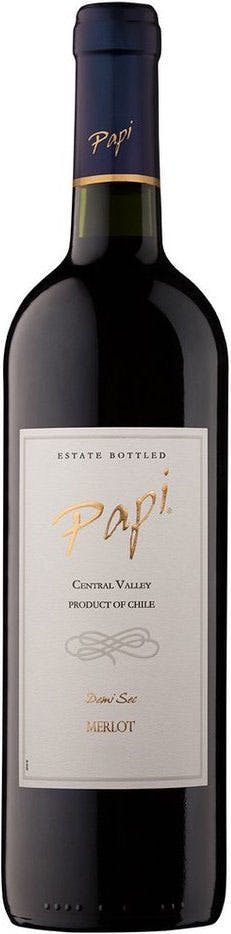 Papi Demi Sec Merlot 750ml - Kelly's Liquor